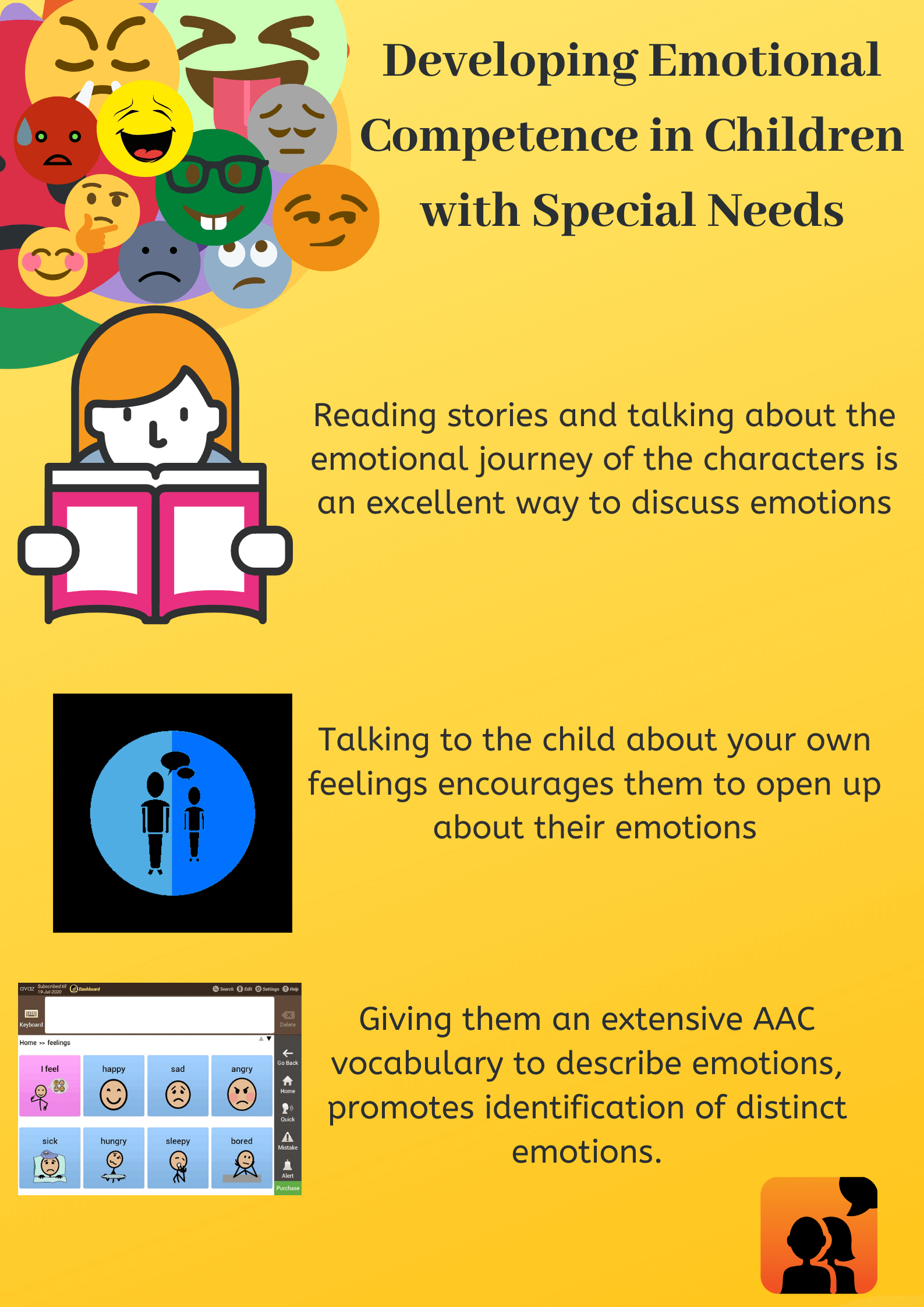 How to Develop Emotional Competence of an AAC User - Avaz Inc.