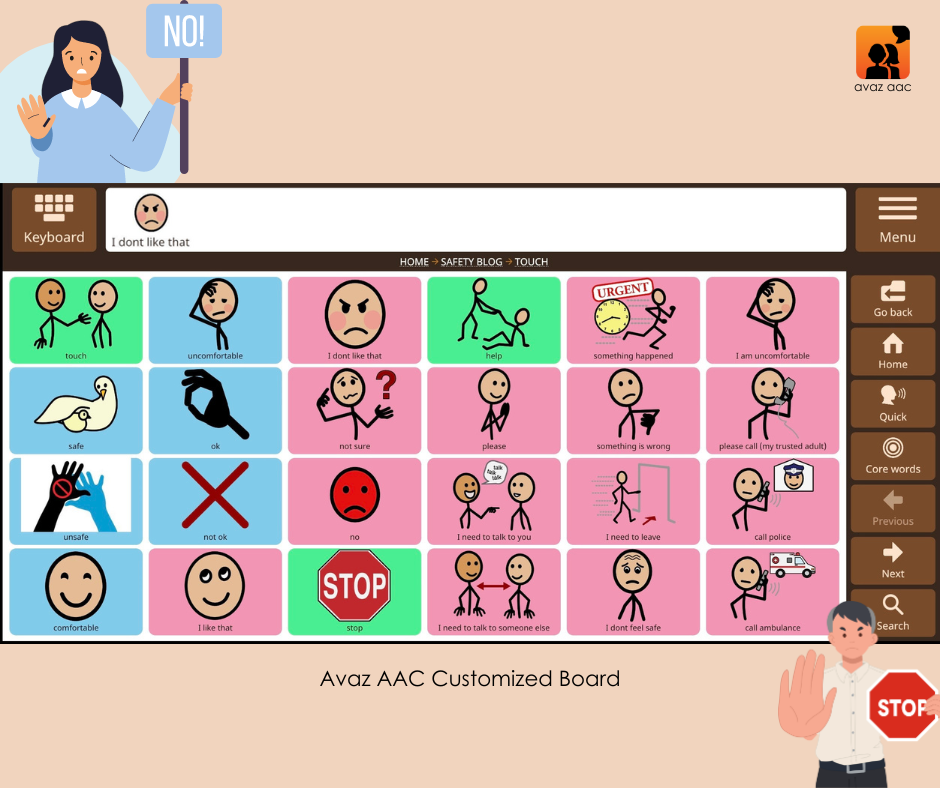 Personal Safety and AAC Users - Avaz Inc.